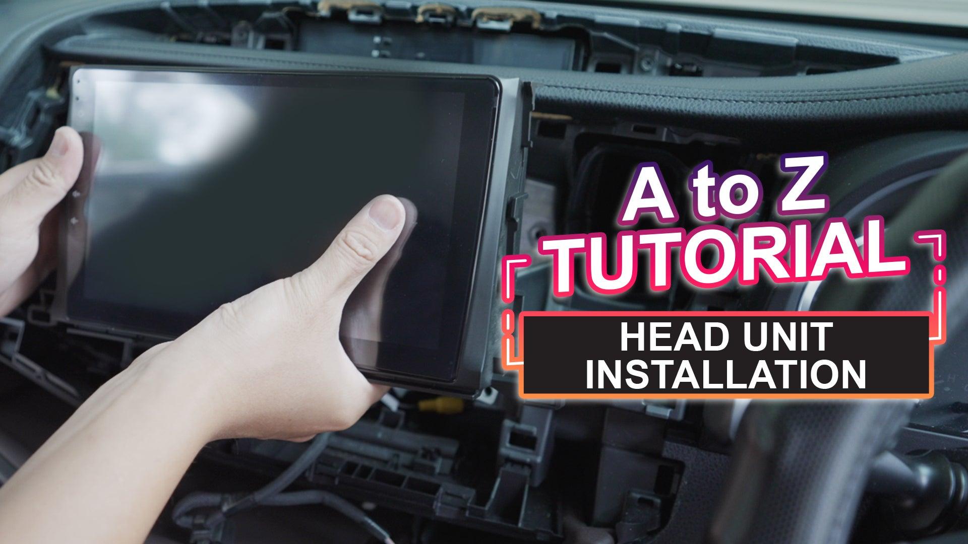 How to install a Head Unit From A to Z Tutorial – GTzone
