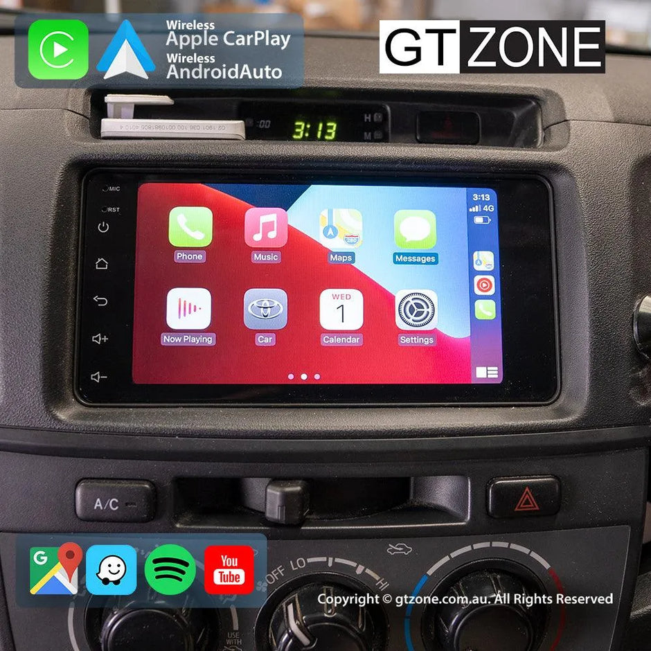 Toyota Hilux Head Units with Apple CarPlay & Android Auto System – GTzone
