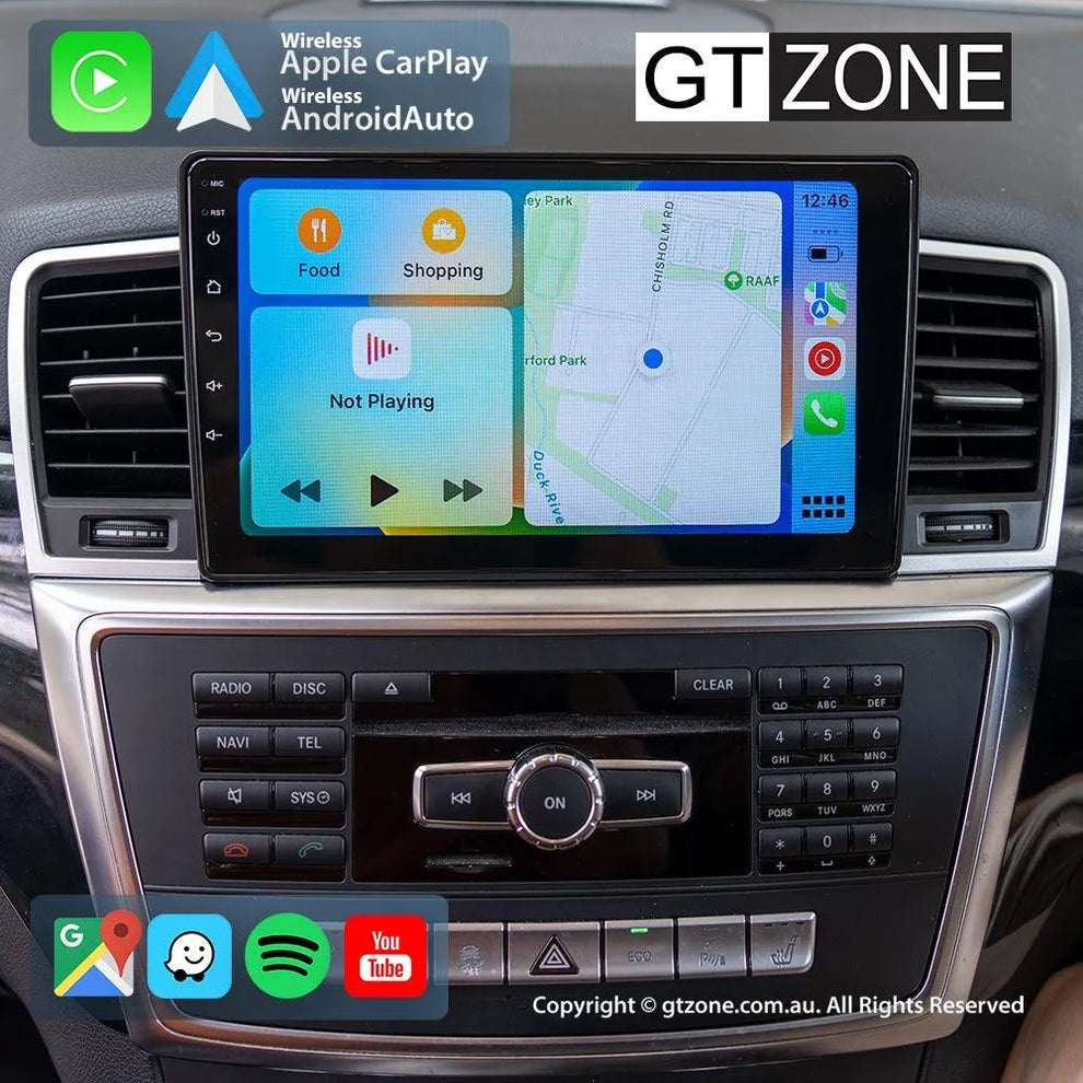 Mercedes Benz ML Series Head Unit 9 Inch Upgrade Kit (2012 - 2015 ...
