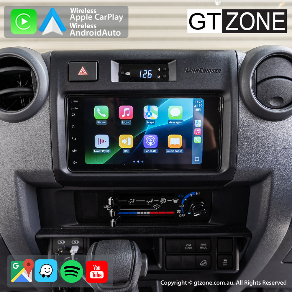 Toyota Landcruiser 79 1983 - PRESENT | 7'' Apple Carplay & Android Auto ...