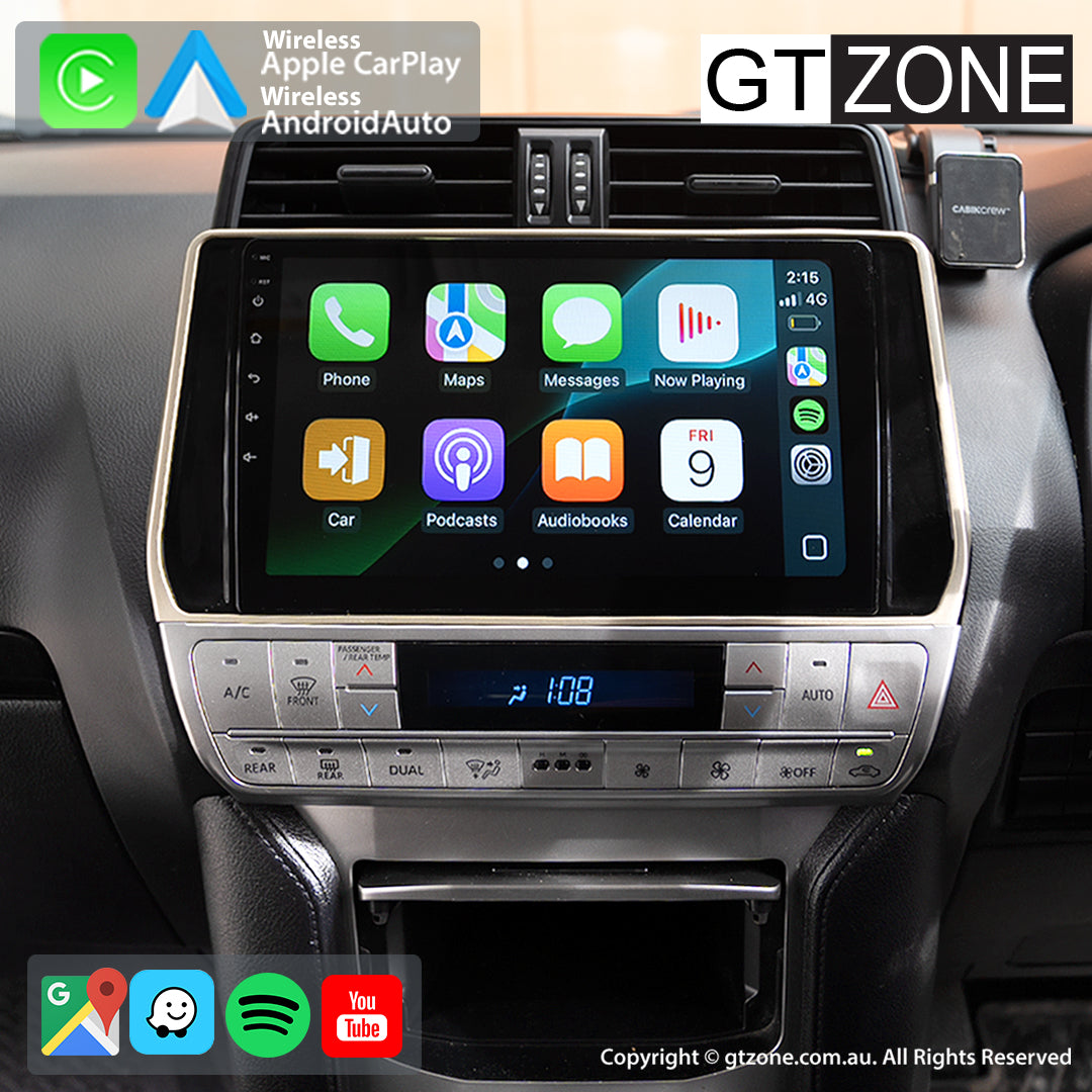 Toyota Prado 150 Head Unit 10 Inch Upgrade Kit (2018-2020) - GTZONE ...