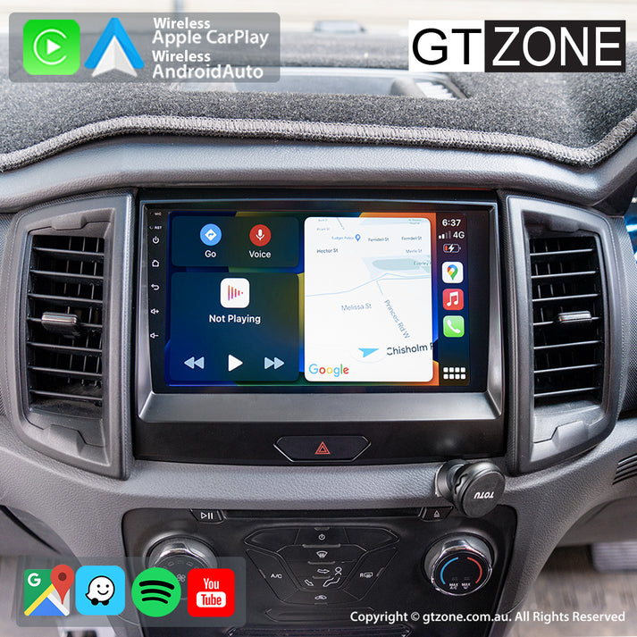 Ford Ranger PX2 PX3 Head Unit 9 Inch Upgrade Kit (2015-2021) - GTZONE ...